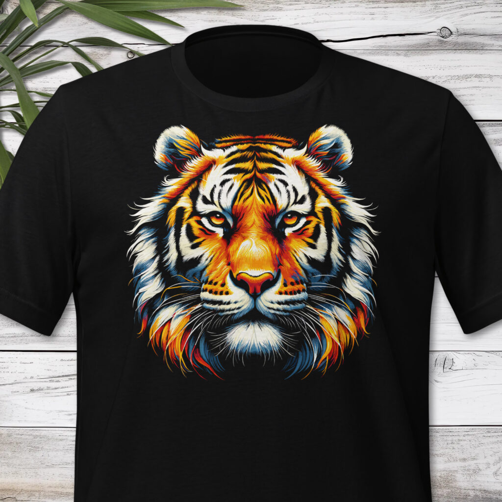 Tiger T-shirt, Vibrant – Wilder by Design